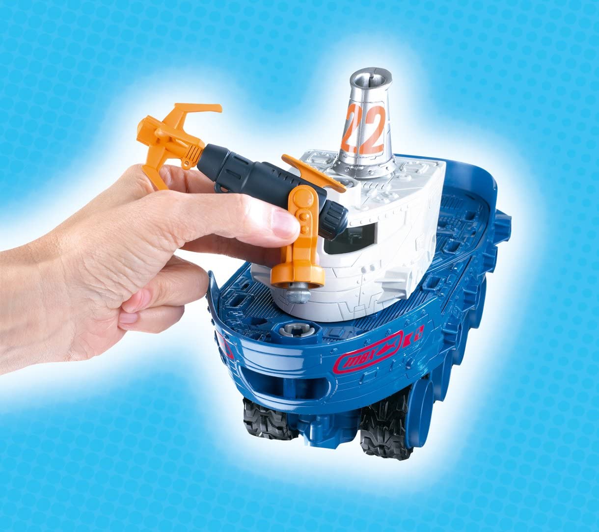 Matchbox Mega Rig Shark Ship