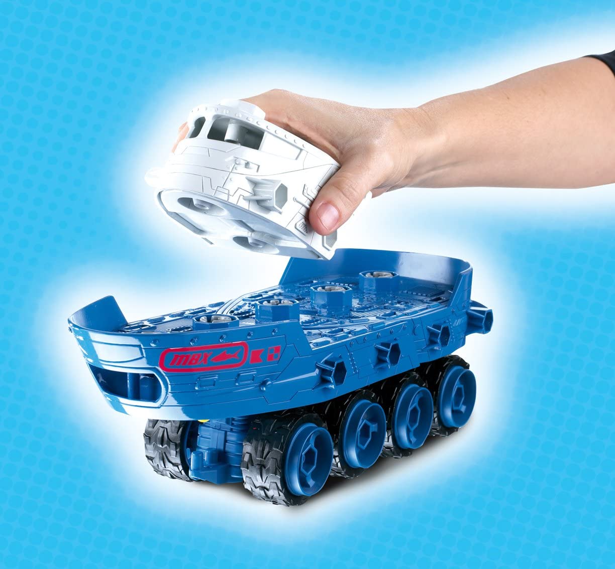 Matchbox Mega Rig Shark Ship